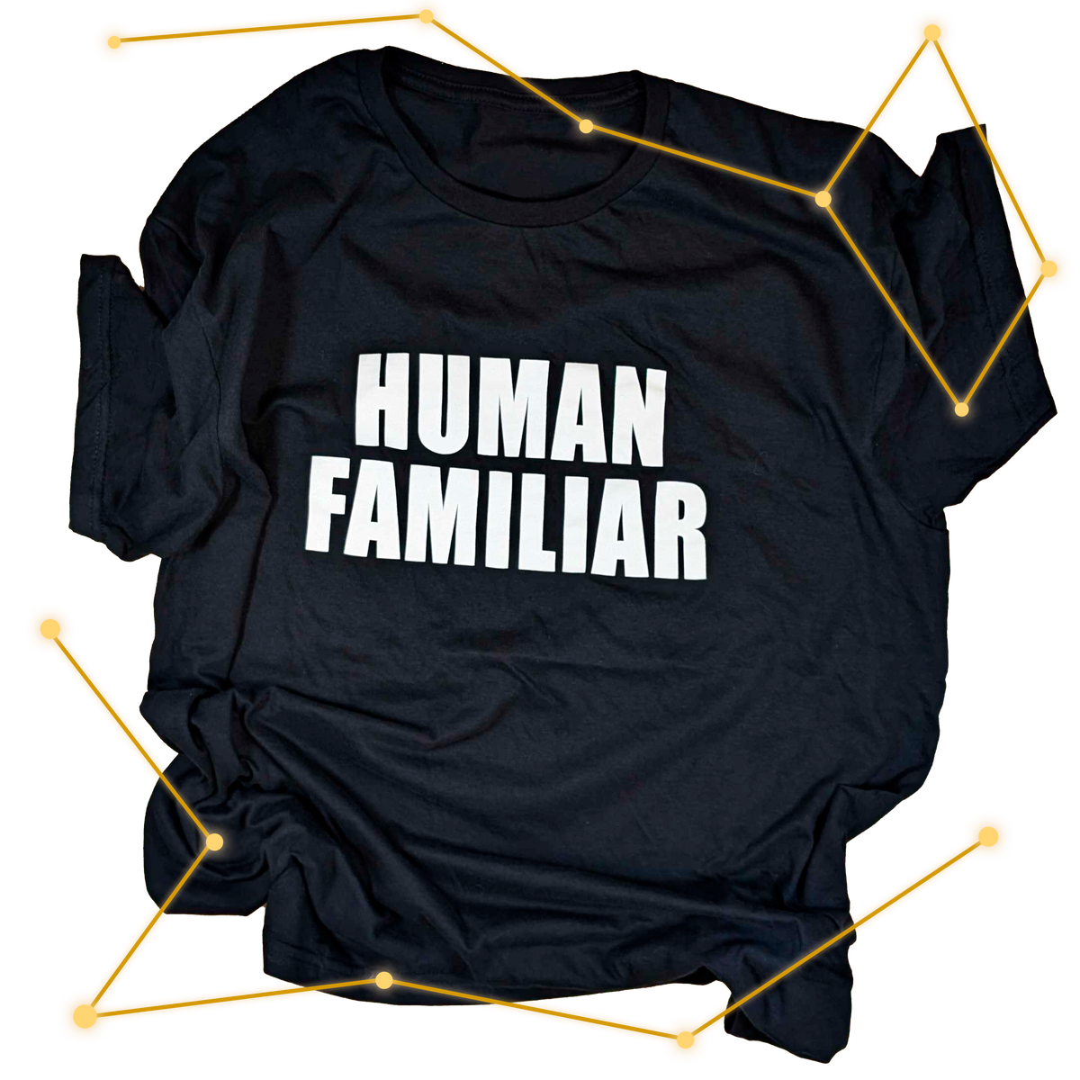 Human Familiar Tee– Pointy Hat